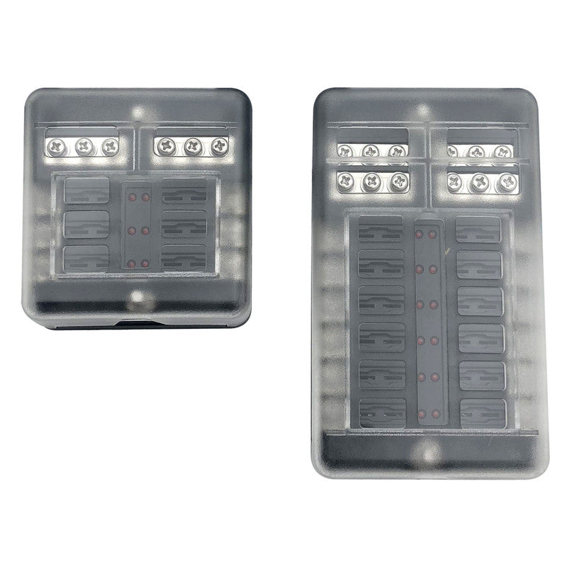 BUKH PRO 6FUSES HOLDER BOX W/TRANSPARENT COVER