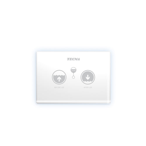 Tecma Silence Plus 2G Toilette 230V Short deep weiß mit Bidet, Softclo